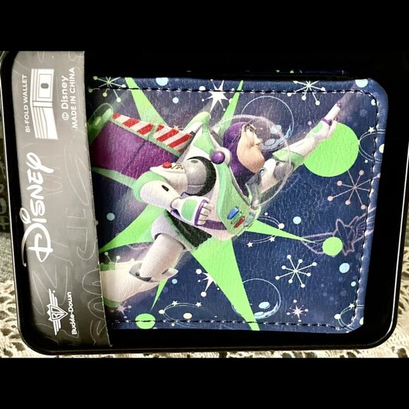 Disney | Bags | Disneys Toy Story Mens Bifold Wallet Buzz Lightyear ...